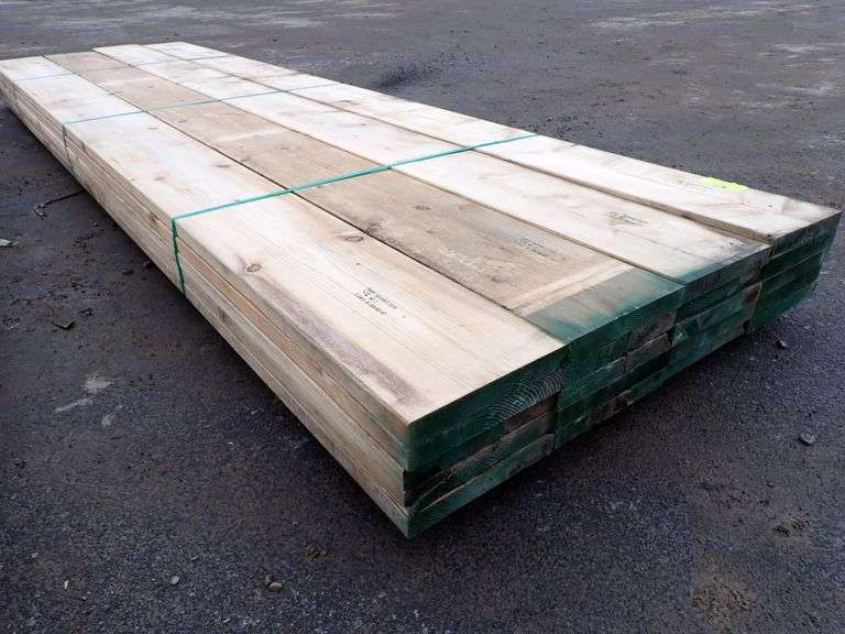 White Fir Dimensional Lumber 2"x12"x14' - Lambrecht Auction, Inc.