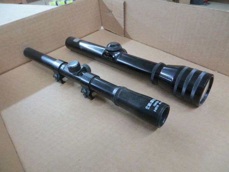 Scopes - Redfield 2.5x & Tasco 4x15 - Lambrecht Auction, Inc.