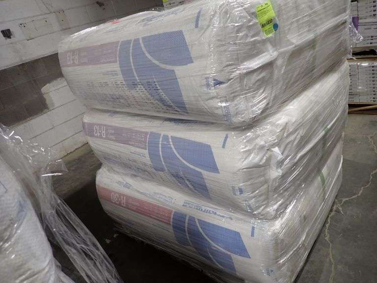 Fiberglass Bagged Insulation - Lambrecht Auction, Inc.