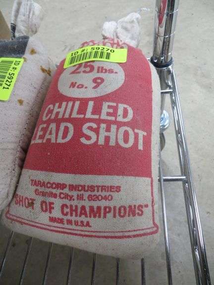 Number 9 Lead Shot - Lambrecht Auction, Inc.