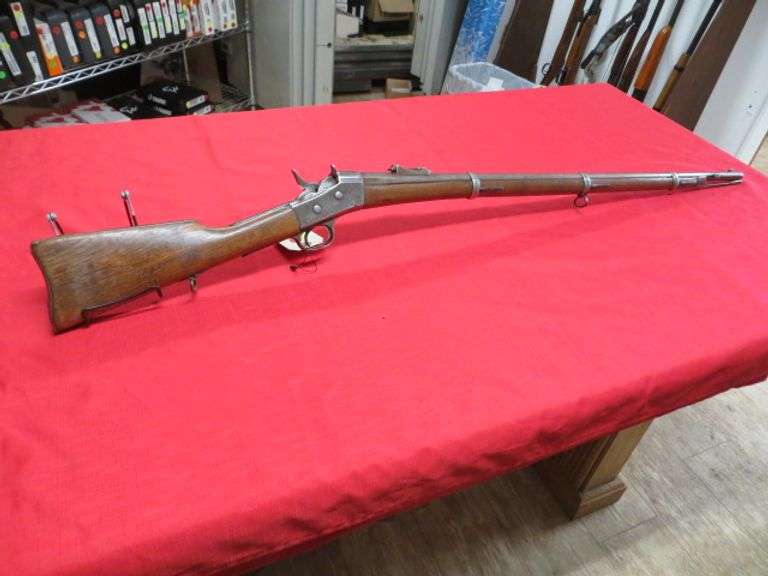 Remington - Rolling Block - Egyptian - Lambrecht Auction, Inc.
