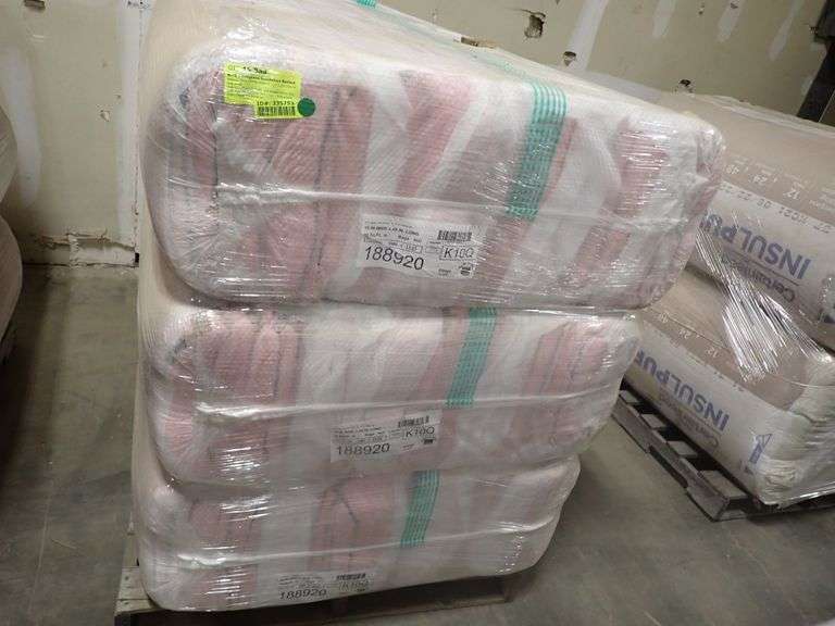 R-22 Fiberglass Insulation Batted - Lambrecht Auction, Inc.