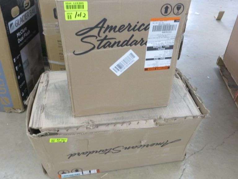 American Stand Toilet Bowl & American Standard Dual Flush Tank ...