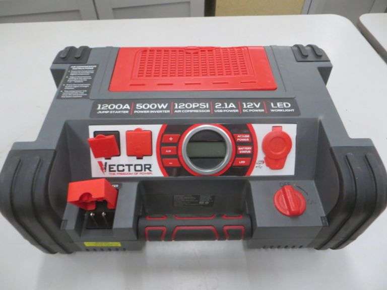 Vector 6in1 Portable Power - Lambrecht Auction, Inc.