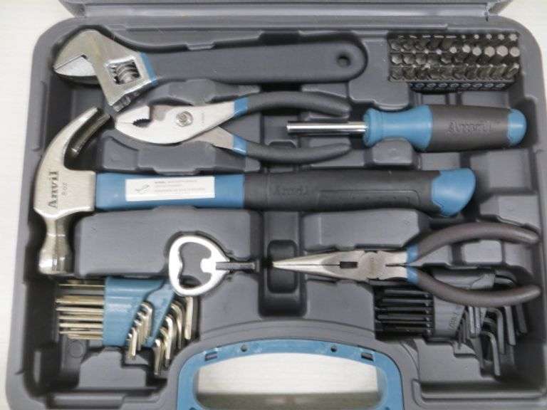 Anvil 76pc Homeowners Tool Set - See Details - Lambrecht Auction, Inc.
