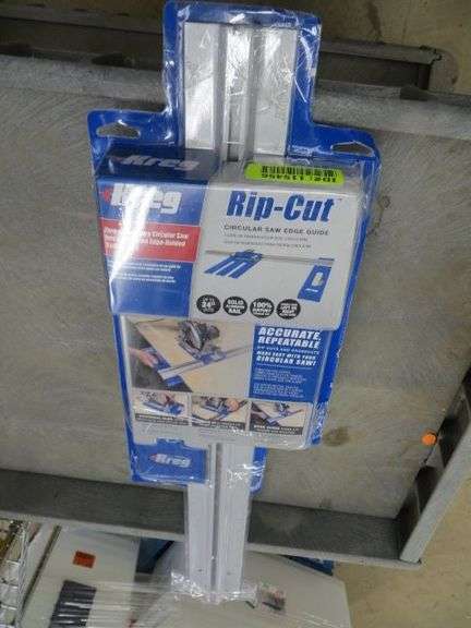 Kreg Rip Cut Circular Saw Edge Guide - Lambrecht Auction, Inc.