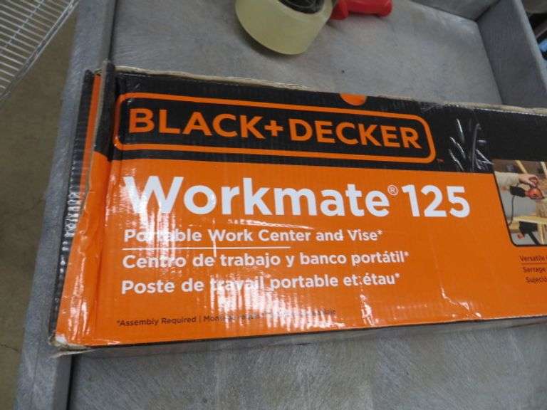 Black N Decker Workmate 125 - Lambrecht Auction, Inc.