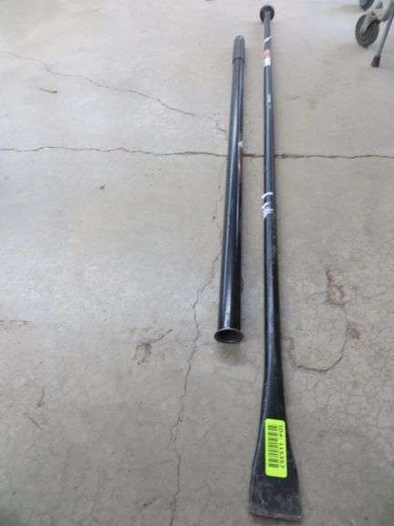 Husky 70" Post Hole Digger, Tampering Bar, And Tamper Handle ...