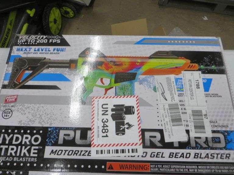 Pulsar Pro Motorized Full-Auto Gel Bead Blaster - Lambrecht Auction, Inc.