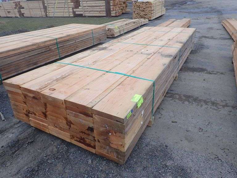 Doug Fir Dimensional Lumber 2"x10"x12' - Lambrecht Auction, Inc.