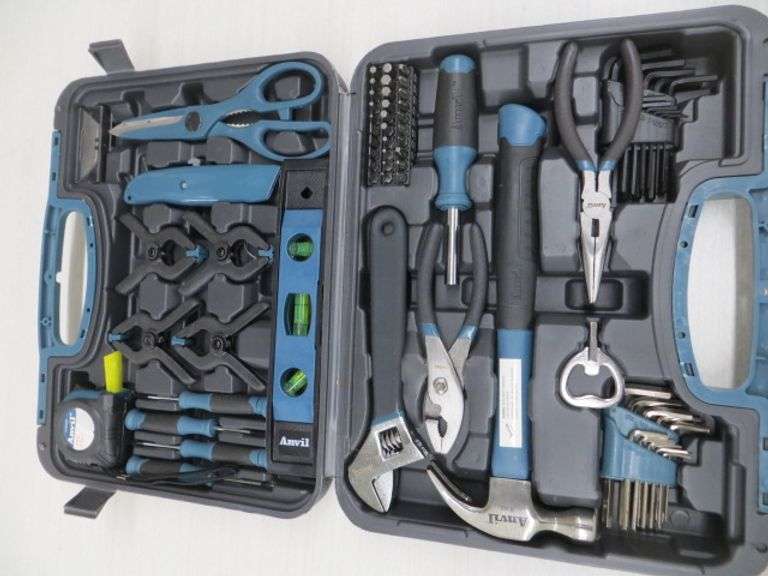 Anvil 76pc Homeowners Tool Set - See Details - Lambrecht Auction, Inc.