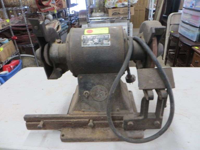 Star 6" Grinder - Lambrecht Auction, Inc.