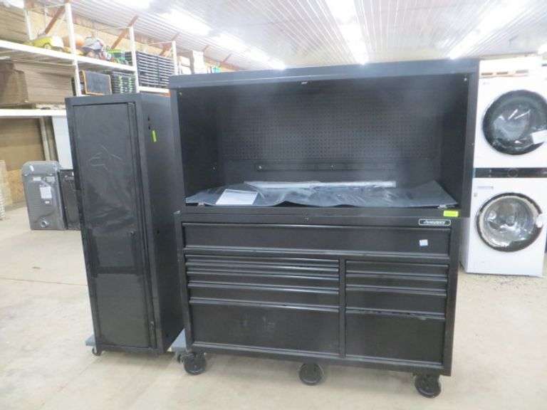 Husky 3pc Tool Cabinet/Locker - Lambrecht Auction, Inc.