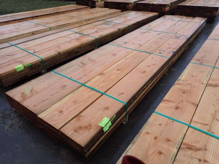 Doug Fir Dimensional Lumber 2"x12"x16' - Lambrecht Auction, Inc.