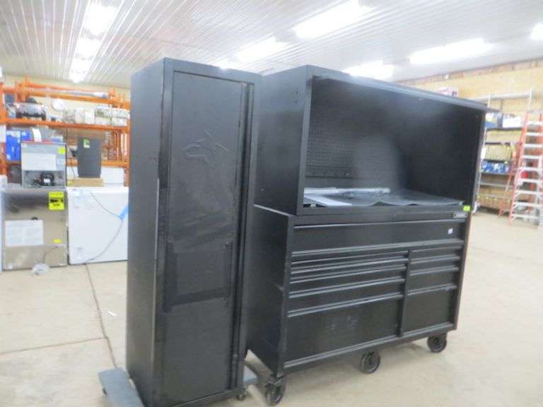 Husky 3pc Tool Cabinet/Locker - Lambrecht Auction, Inc.