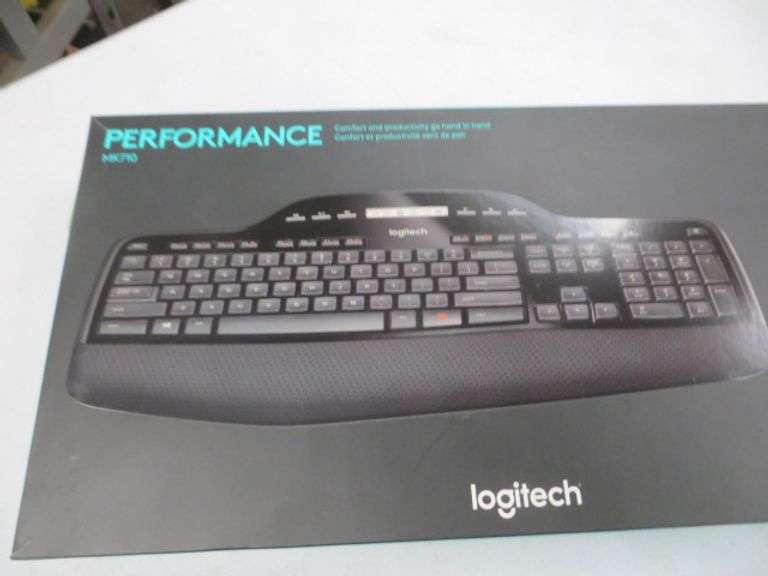 Logitech Wireless Keyboard And Mouse Model MK 710 - Lambrecht Auction, Inc.