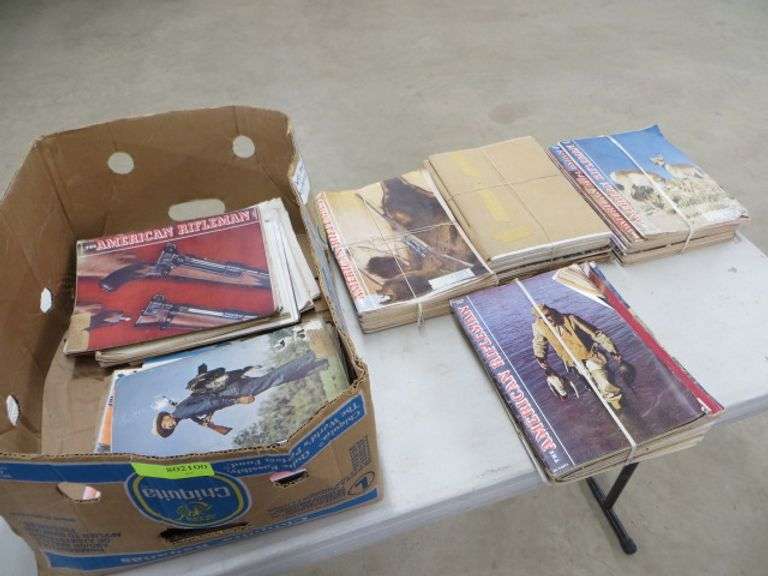 American Rifleman Magazines - 1950's & 60's - Lambrecht Auction, Inc. American Rifleman Magazines - 1950's & 60's - Lambrecht Auction, Inc.