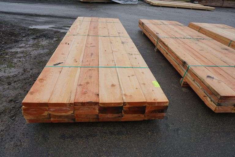 Doug Fir Dimensional Lumber 2"x8"x12' - Lambrecht Auction, Inc.