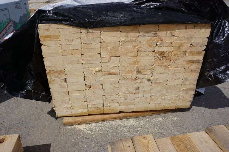 Doug Fir Dimensional Lumber 2"6"x92 5/8" - Lambrecht Auction, Inc.