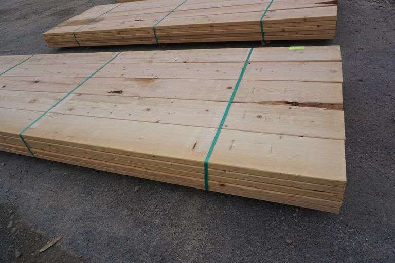 Hem Fir Dimensional Lumber 2"x10"x12' - Lambrecht Auction, Inc.
