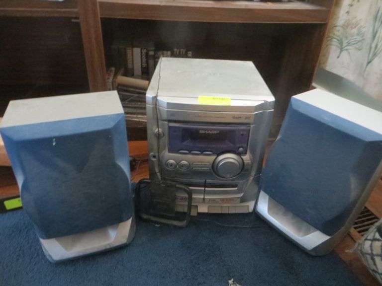 Sharp Stereo - Lambrecht Auction, Inc.