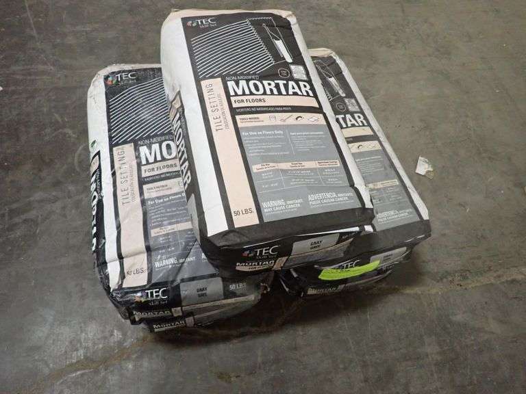 Gray Non-Modified Mortar - Lambrecht Auction, Inc.