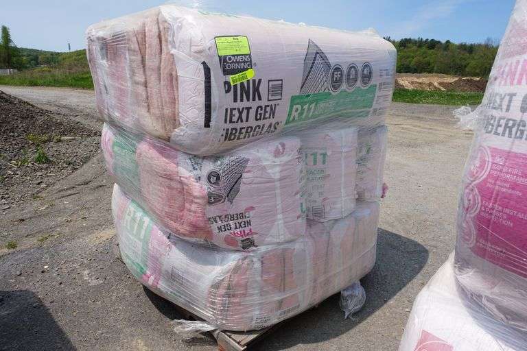 Fiberglass Bagged Insulation - Lambrecht Auction, Inc.