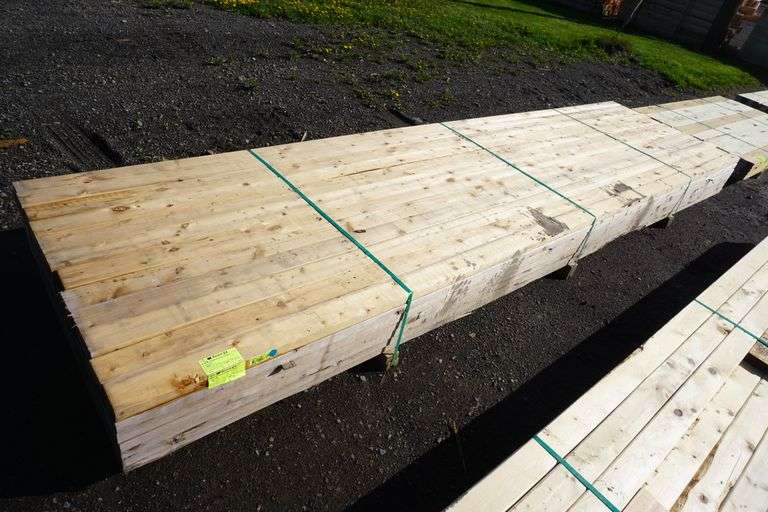 Hem Fir Dimensional Lumber 2"x4"x14' - Lambrecht Auction, Inc.