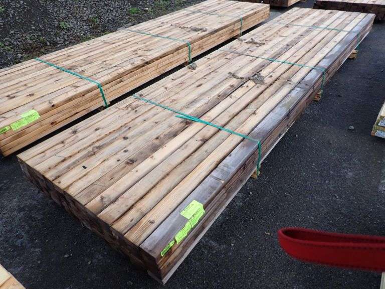Hem Fir Dimensional Lumber 2"x4"x14' *See Description* - Lambrecht ...