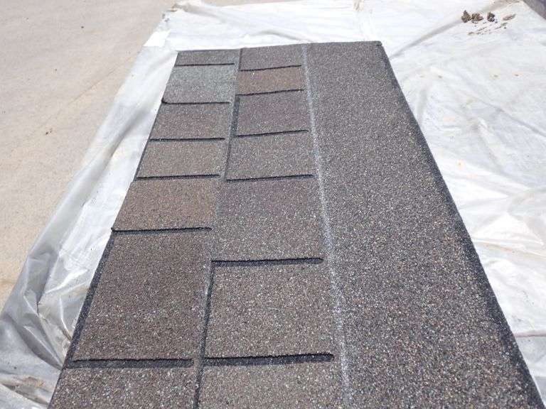 Taupe Slate Architectural Shingles - Lambrecht Auction, Inc.