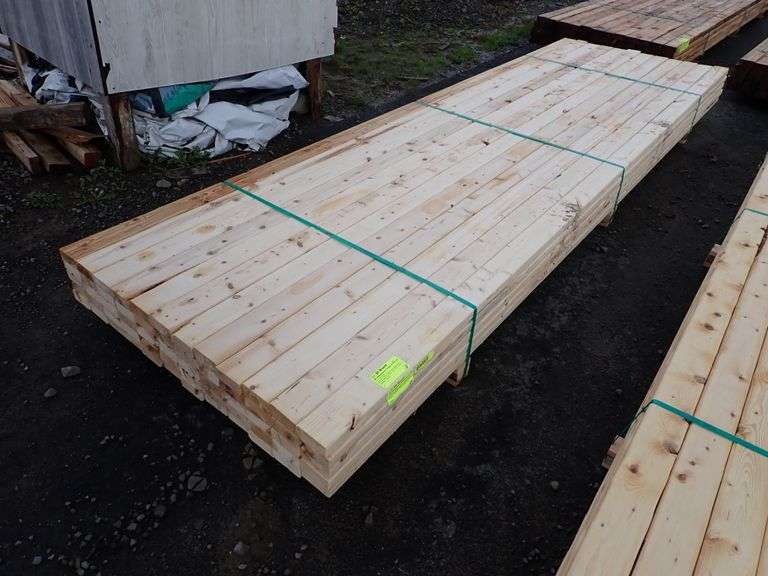 SPF Dimensional Lumber 2"x4"x12' - Lambrecht Auction, Inc.