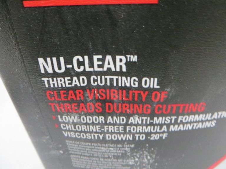 Rigid Nu-Clear Thread Cutting Oil 1 Gallon - Jug Is Dented - Lambrecht ...