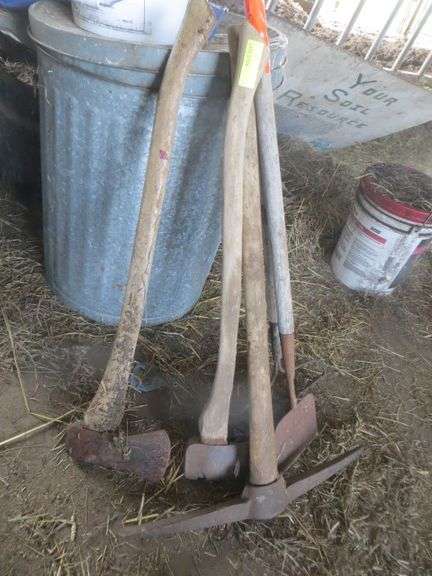 Rake, Axe, Pick, & Scraper - Lambrecht Auction, Inc.