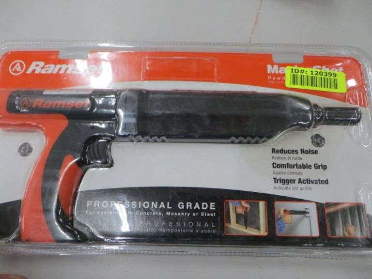 Ramset Master Shot Powder Acuated Tool - Lambrecht Auction, Inc.