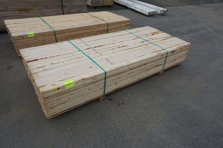 SPF Dimensional Lumber 2"x4"x104 5/8" - Lambrecht Auction, Inc.