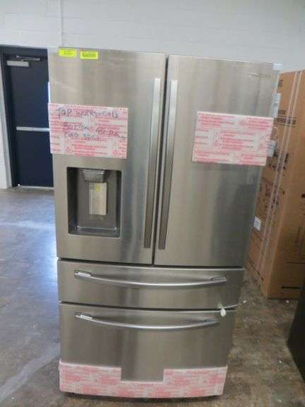 Samsung 35.8" 4 Door French Door Refrigerator Stainless Model ...