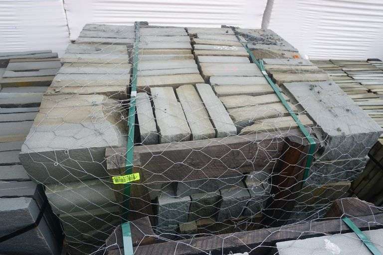 Natural Cleft- Garden Border- 5"x Assorted Sizes - Lambrecht Auction, Inc.