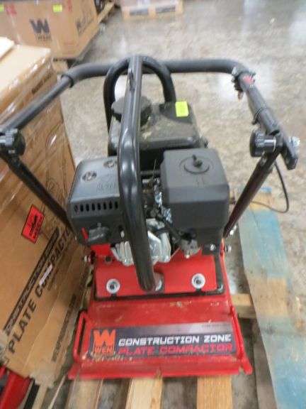 Wen Construction Zone Plate Compactor - Lambrecht Auction, Inc.