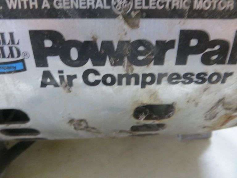 Campbell Hausfeld Powerpal Air Compressor - Lambrecht Auction, Inc.