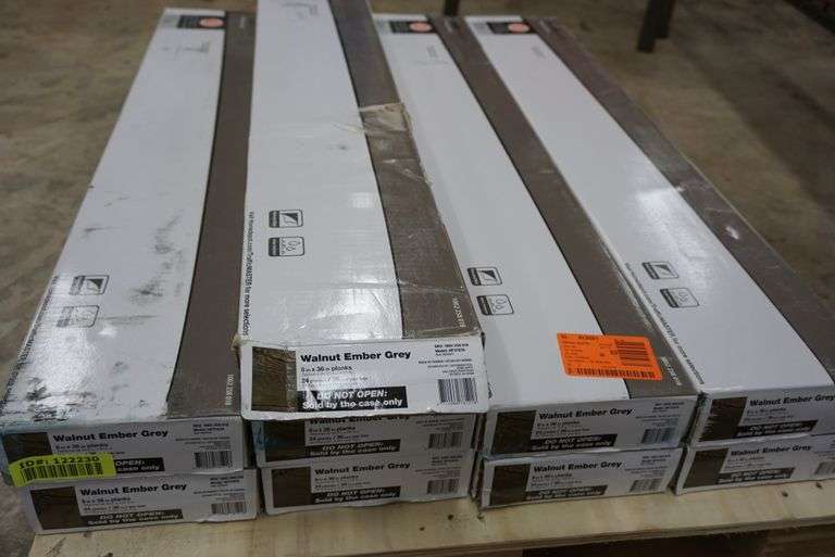 Walnut Ember Grey 4 MIL x 6 in. W x 36 in. L Peel and Stick Water ...