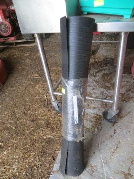 Roll of Thin Rubber Matting - Lambrecht Auction, Inc.