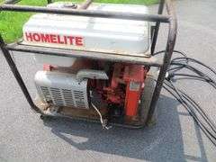 Homelite 3500 Watt Generator with Cord - Lambrecht Auction, Inc.