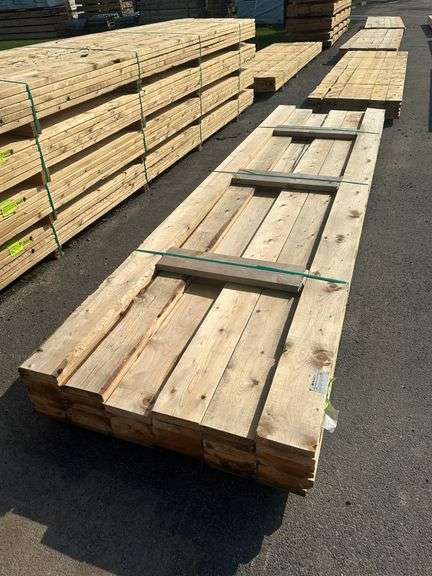 SPF Dimensional Lumber 2"x8"x14' *See Description* - Lambrecht Auction ...