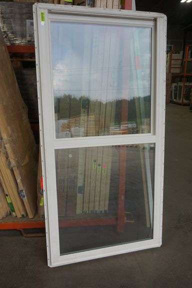 Brickmould White Vinyl Single Hung Window 72"x36" *SEE DESCRIPTION ...