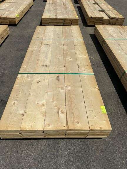 SPF Dimensional Lumber 2"x10"x10' - Lambrecht Auction, Inc.