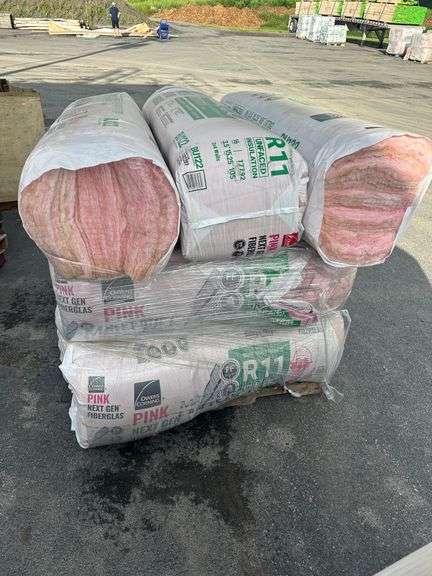 R-11 Fiberglass Bagged Insulation - Lambrecht Auction, Inc.