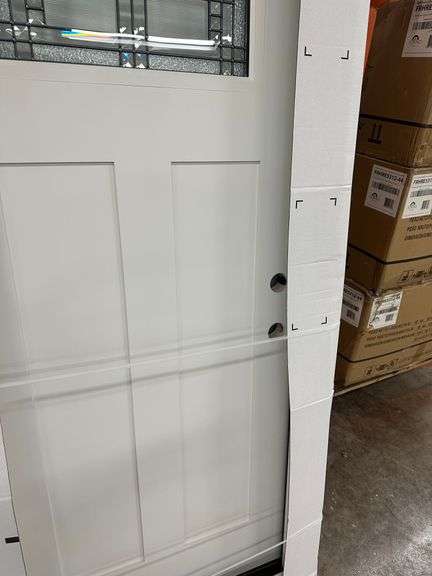 Feather River 32x80 LH Inswing Exterior Door - Lambrecht Auction, Inc.