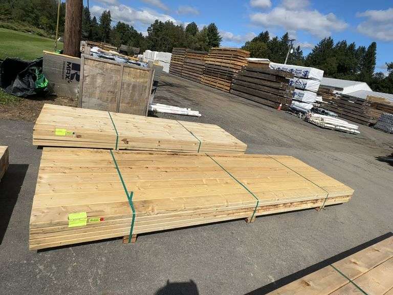 SPF Dimensional Lumber 2"x6"x12' - Lambrecht Auction, Inc.