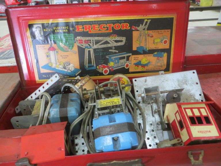 Erector No. 6.5 Electric Engine Set - Lambrecht Auction, Inc.