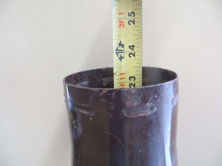 Empty Mortar Casing 90mm 1953 - Lambrecht Auction, Inc.